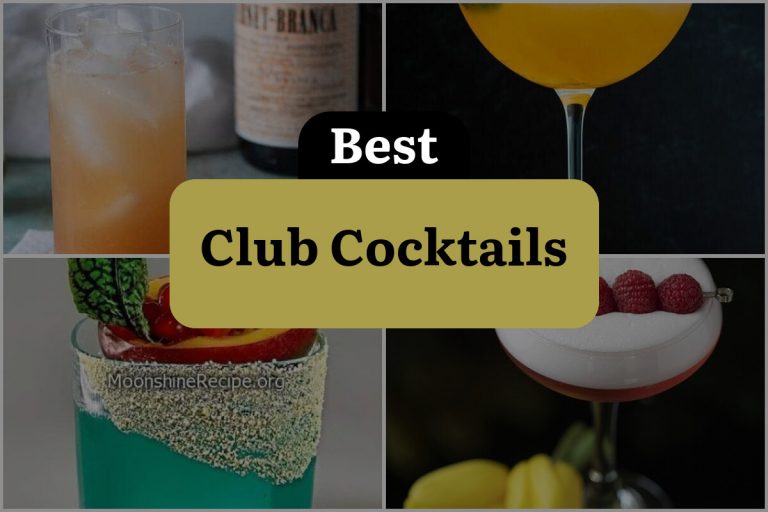 8 Club Cocktails to Take Your Night Out to the Next Level! | DineWithDrinks