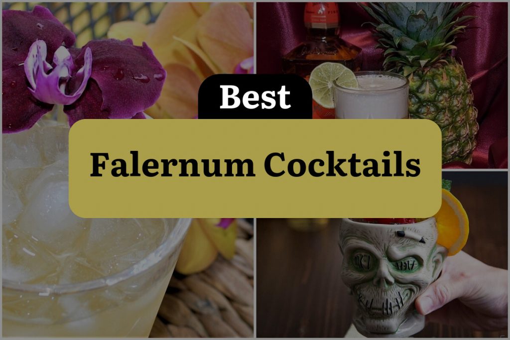3 Falernum Cocktails That Will Spice Up Your Happy Hour! | DineWithDrinks