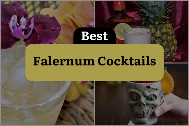 3 Falernum Cocktails That Will Spice Up Your Happy Hour! | DineWithDrinks