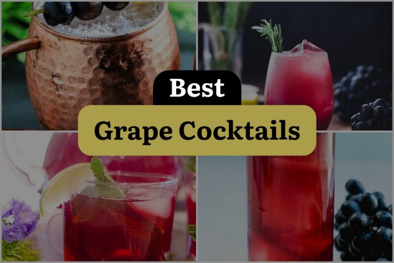 16 Grape Cocktails That Will Make Your Taste Buds Sing! | DineWithDrinks