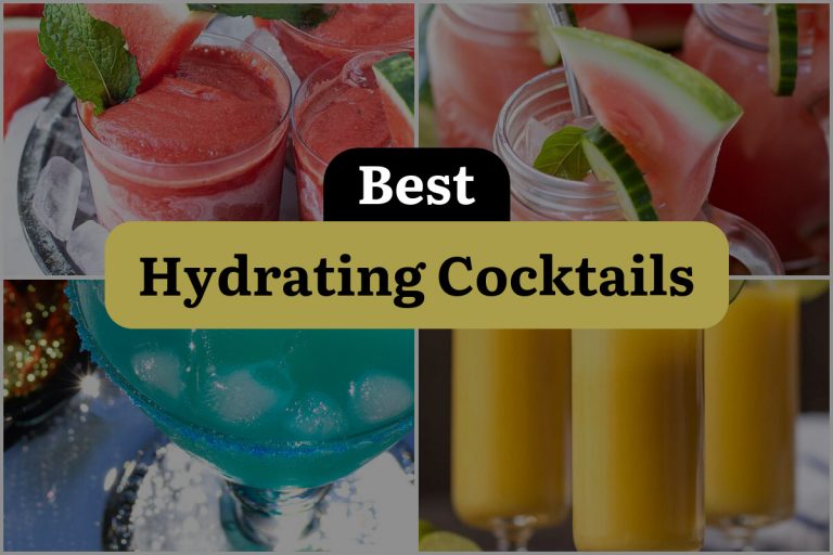 32 Best Hydrating Cocktails to Quench Your Thirst in Style | DineWithDrinks