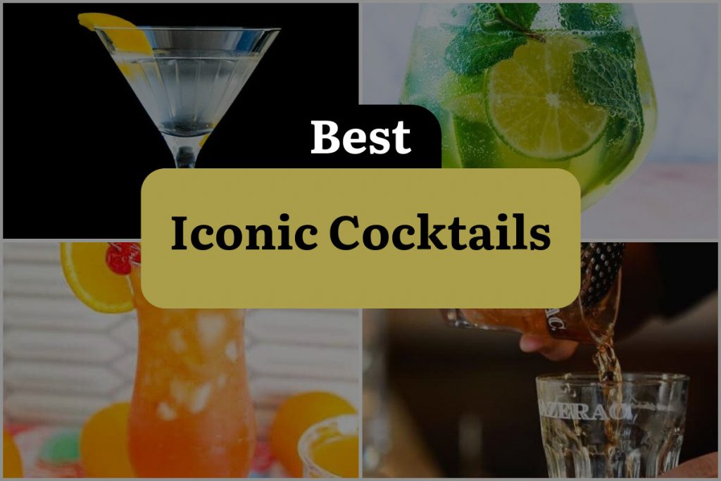 13 Iconic Cocktails that Will Make You a Happy Hour Hero! | DineWithDrinks