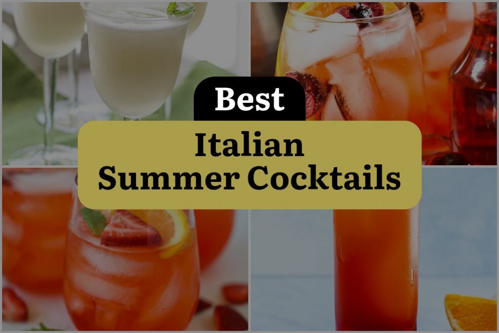 25 Italian Summer Cocktails to Sip and Savor Under the Sun | DineWithDrinks