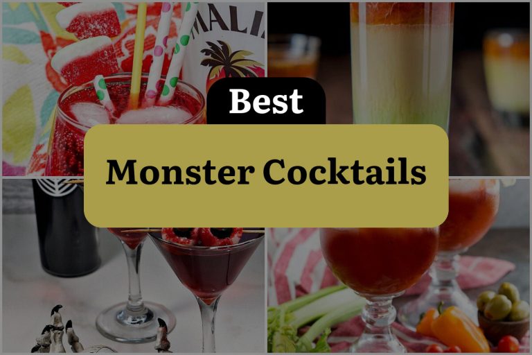 22 Monster Cocktails That Will Have You Howling for More | DineWithDrinks