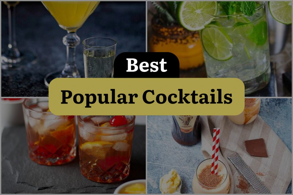 20 Popular Cocktails to Make Any Occasion a Party! | DineWithDrinks