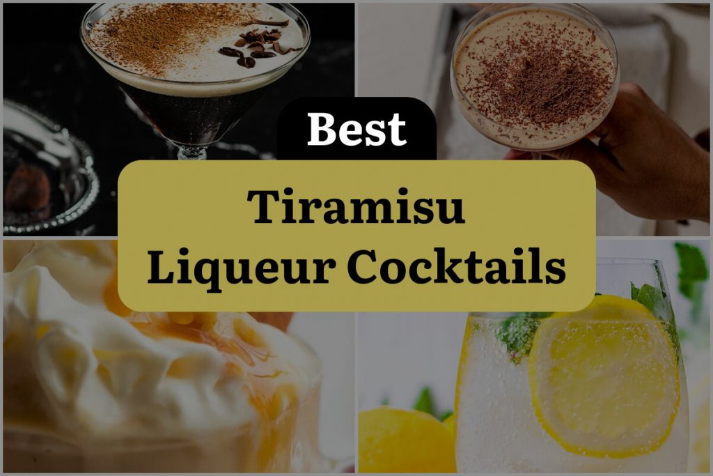 4 Tiramisu Liqueur Cocktails That'll Bring You Bliss | DineWithDrinks