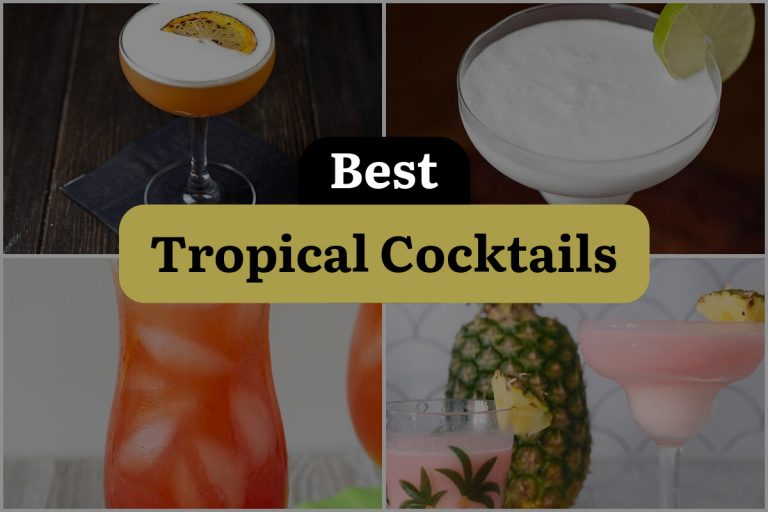30 Tropical Cocktails To Get Your Island Vibes Flowing | DineWithDrinks
