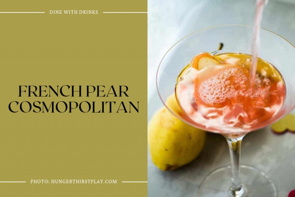 6 Grey Goose Pear Cocktails That Will Shake Up Your Night! | DineWithDrinks