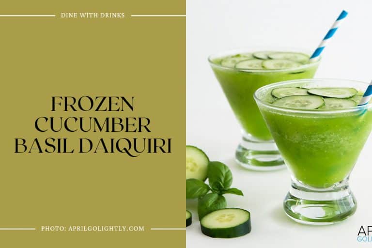 29 Cucumber Basil Cocktails to Keep You Cool This Summer! | DineWithDrinks