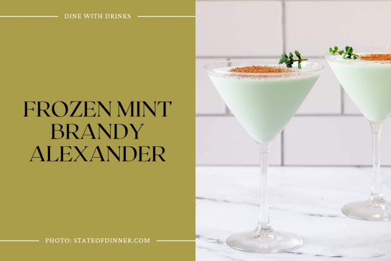 29 Creme De Menthe Cocktails To Satisfy Your Sweet Tooth! | DineWithDrinks