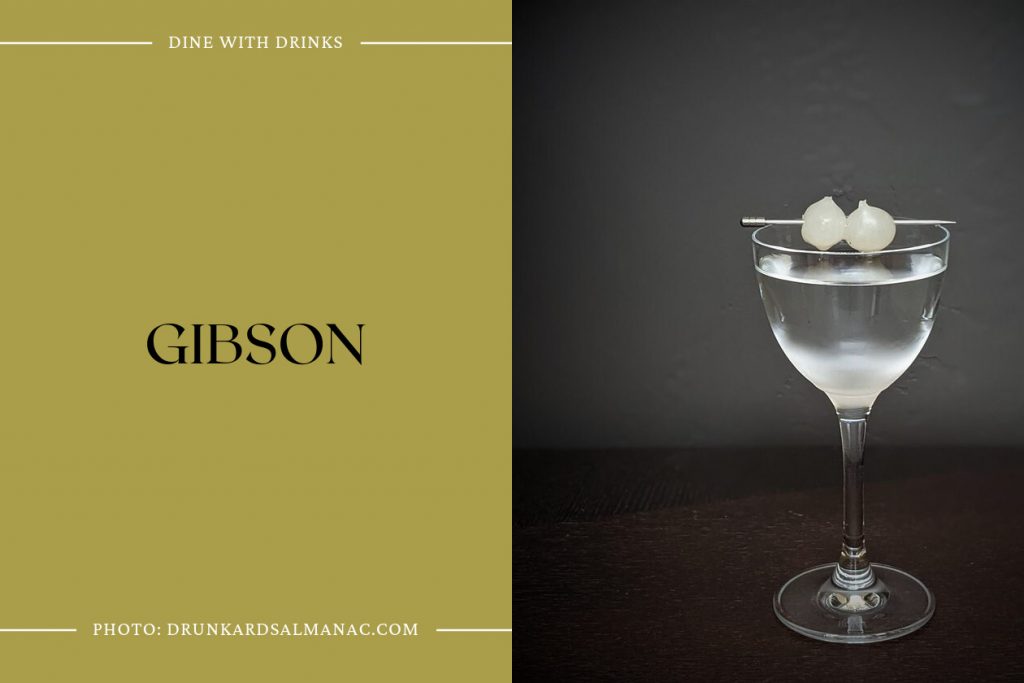 6 Gibson Cocktails that Will Shake Up Your Cocktail Game! | DineWithDrinks
