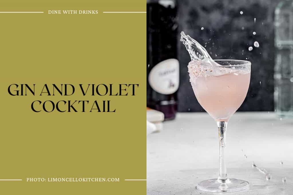 14 Creme De Violette Cocktails to Make You Swoon! | DineWithDrinks