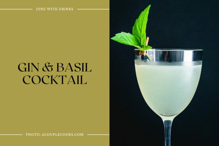18 Gin Basil Cocktails to Sip on this Summer | DineWithDrinks