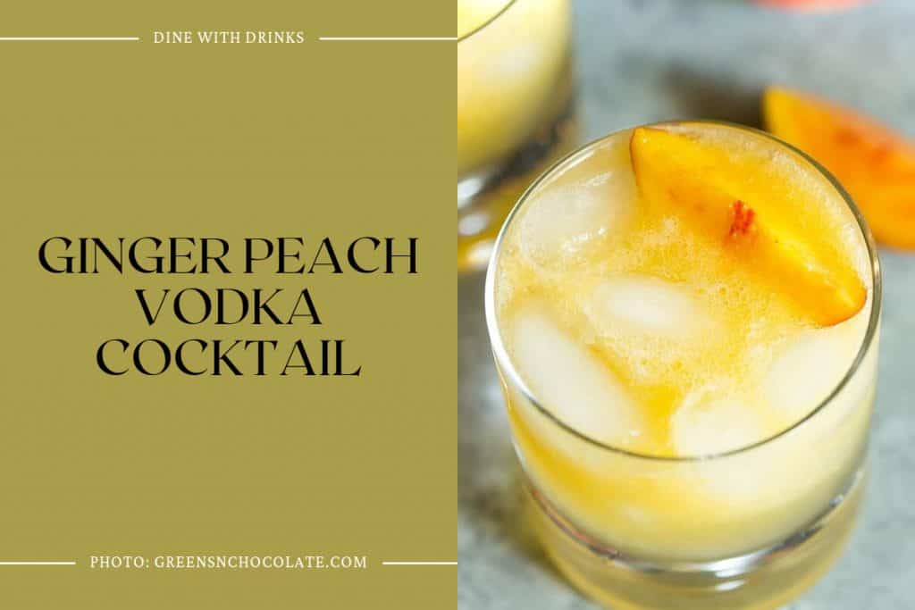 21 Peach Vodka Cocktails to Sip Your Way into Summer Bliss ...