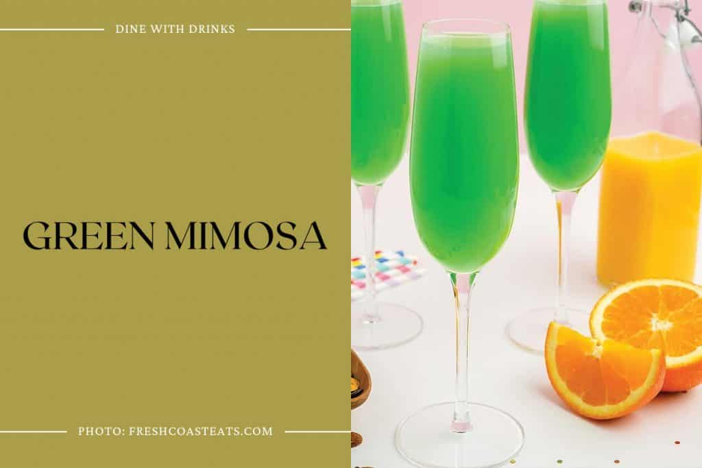 25 Blue and Green Cocktails to Make Your Spirits Bright! | DineWithDrinks