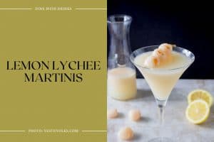 25 Lychee Cocktails That Will Make Your Taste Buds Swoon | DineWithDrinks