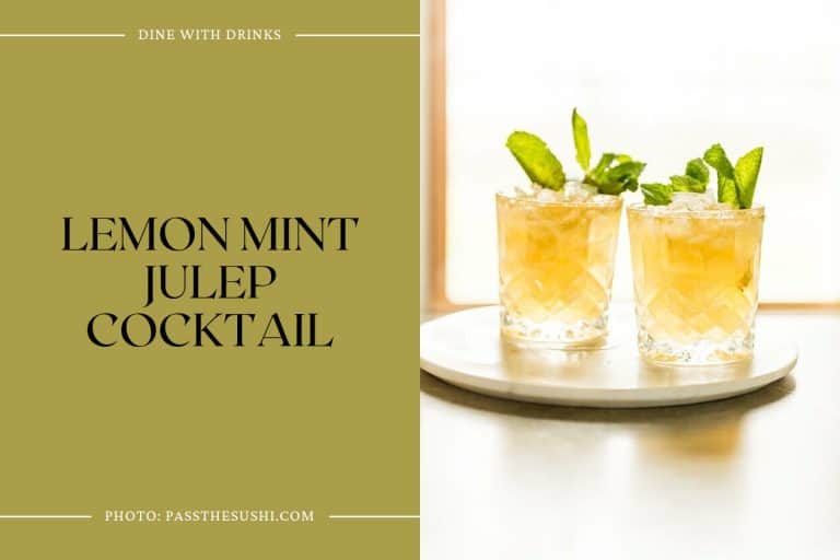 28 Lemon Mint Cocktails to Freshen Up Your Summer Sipping! | DineWithDrinks
