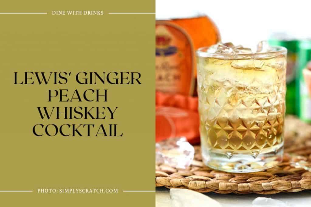 26 Peach Whiskey Cocktails to Shake Up Your Summer! | DineWithDrinks