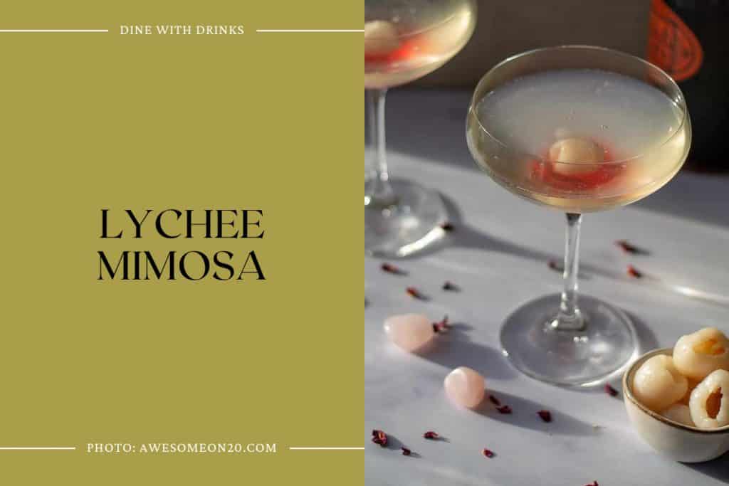 8 Lychee Champagne Cocktails to Sip in Style | DineWithDrinks