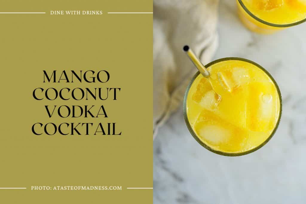 12 Mango Vodka Cocktails that Will Shake Up Your Summer | DineWithDrinks