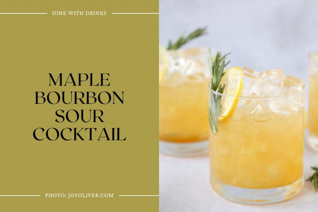 18 Maple Cocktails To Sip On This Season | DineWithDrinks