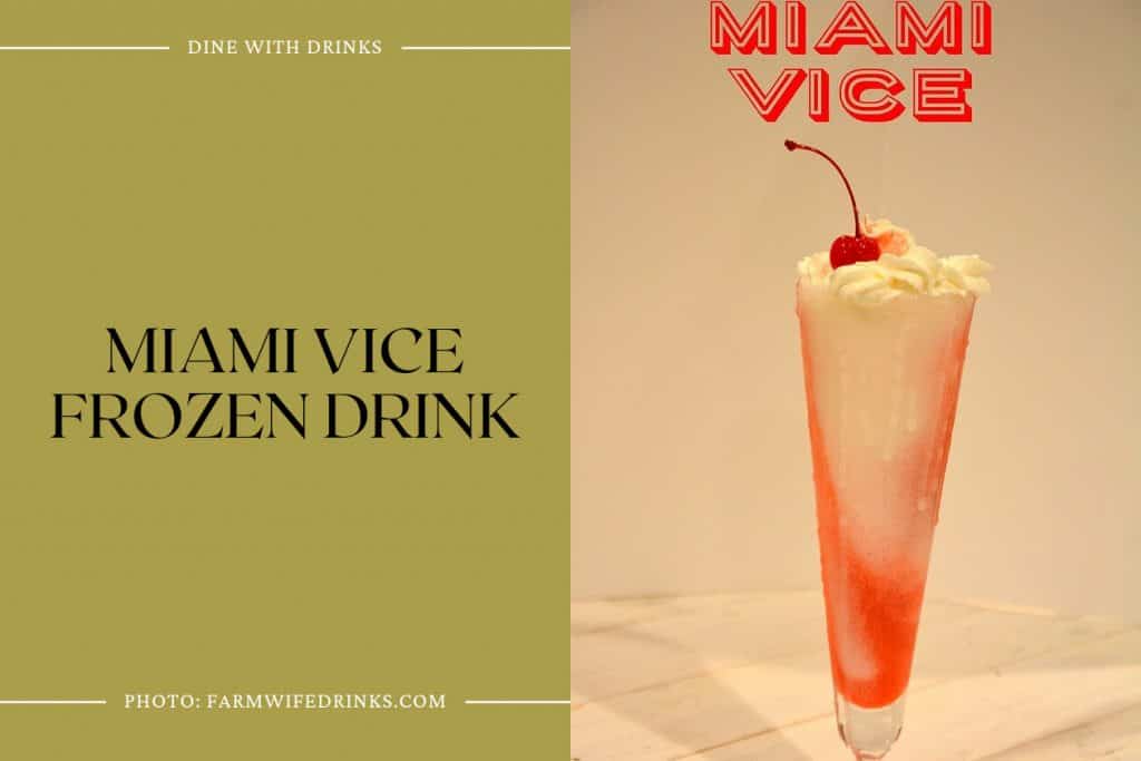 12 Miami Vice Cocktails to Sip Under Sun-kissed Palms | DineWithDrinks