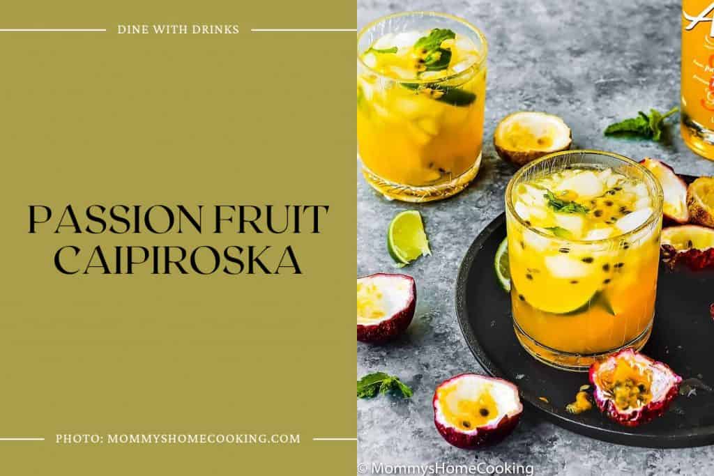 20 Best Vodka and Passion Fruit Cocktails | DineWithDrinks