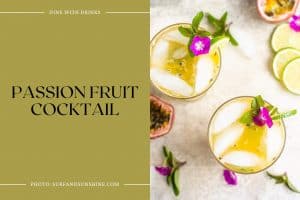 20 Best Vodka and Passion Fruit Cocktails | DineWithDrinks
