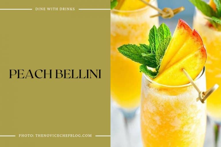 11 Peach Puree Vodka Cocktails to Shake Up Your Summer! | DineWithDrinks