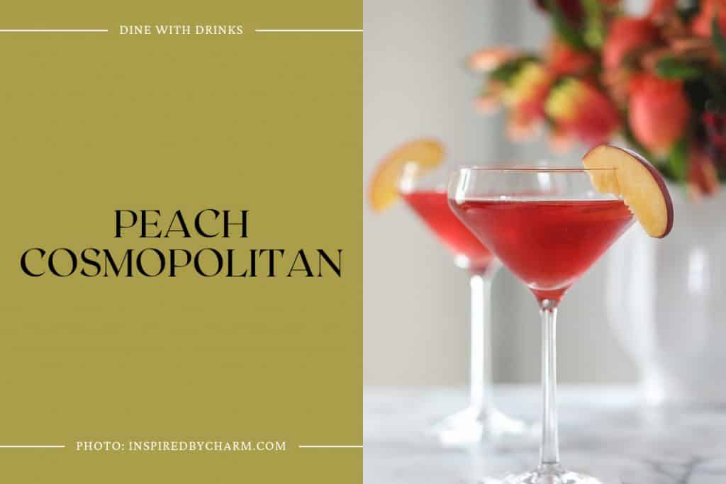 26 Peach Cocktails That Will Make Your Taste Buds Sing! | DineWithDrinks