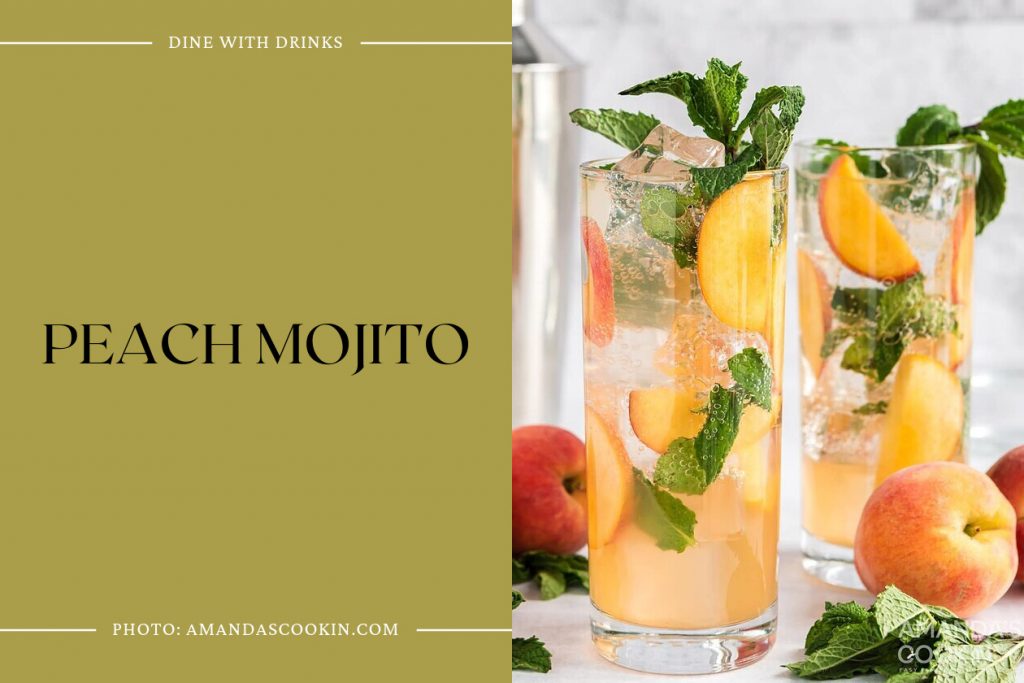 20 Peach and Rum Cocktails That Will Sweeten Your Spirits! | DineWithDrinks