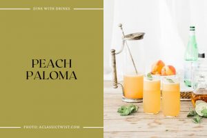 15 Peach Puree Cocktails That Will Make You Sip & Smile! | DineWithDrinks