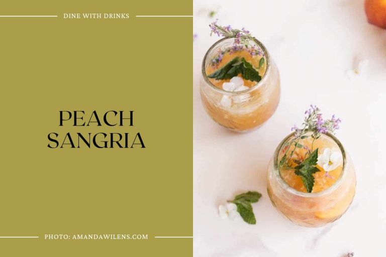 15 Peach Puree Cocktails That Will Make You Sip & Smile! | DineWithDrinks