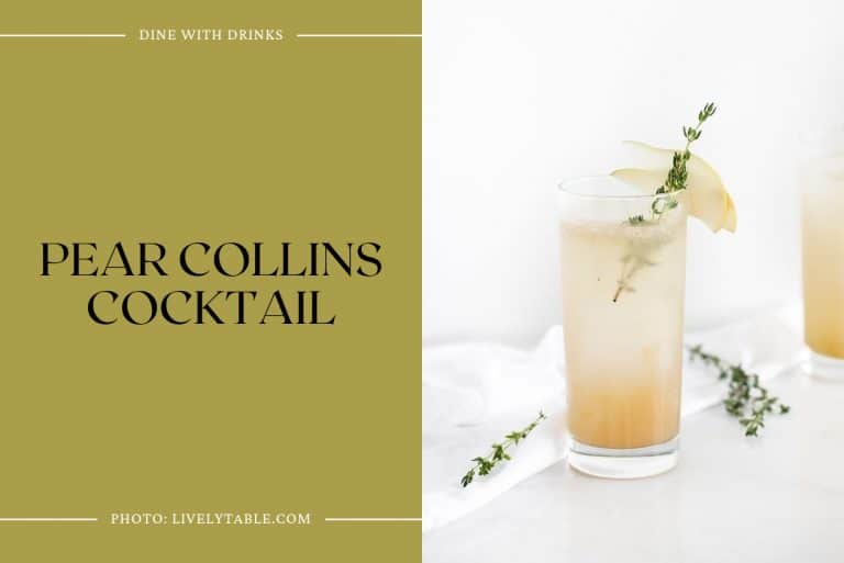 34 Pear Cocktails to Shake Up Your Tastebuds! | DineWithDrinks