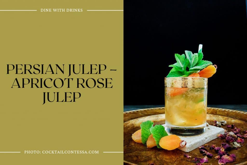 8 Apricot Simple Syrup Cocktails to Shake up Your Summer! | DineWithDrinks