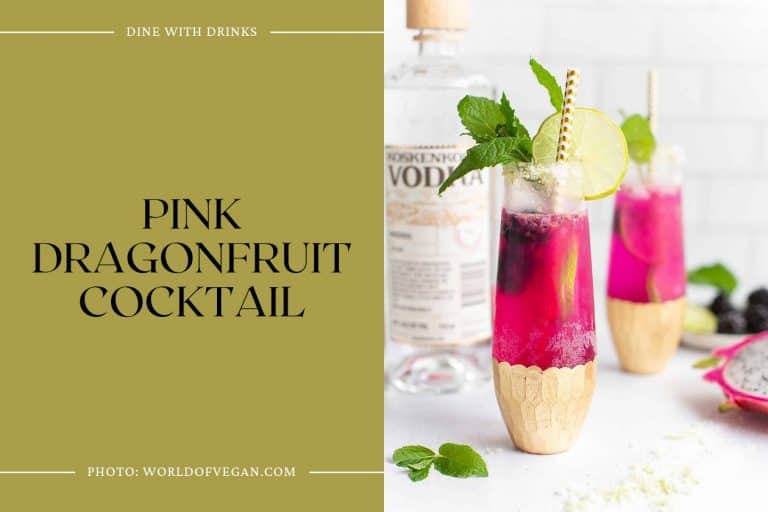 19 Dragonfruit Cocktails That Will Fire Up Your Taste Buds ...