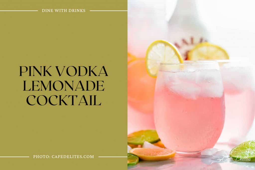 26 Pink Vodka Cocktails to Sip in Style | DineWithDrinks
