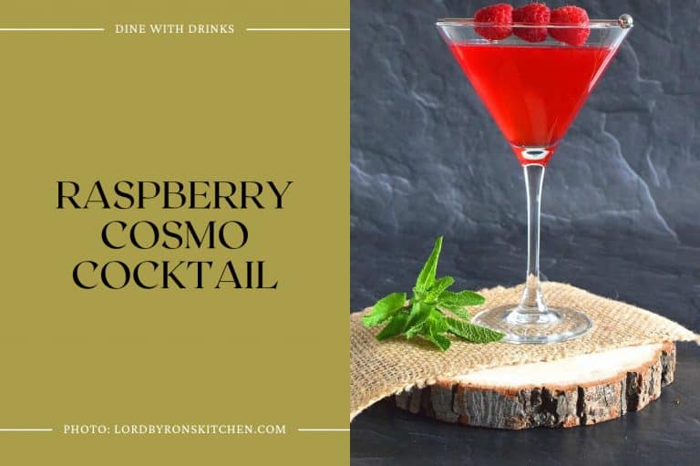 20 Raspberry Syrup Cocktails to Sweeten Your Night! | DineWithDrinks