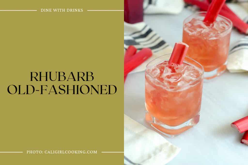 26 Rhubarb Cocktails to Shake Up Your Summer Soirées! | DineWithDrinks