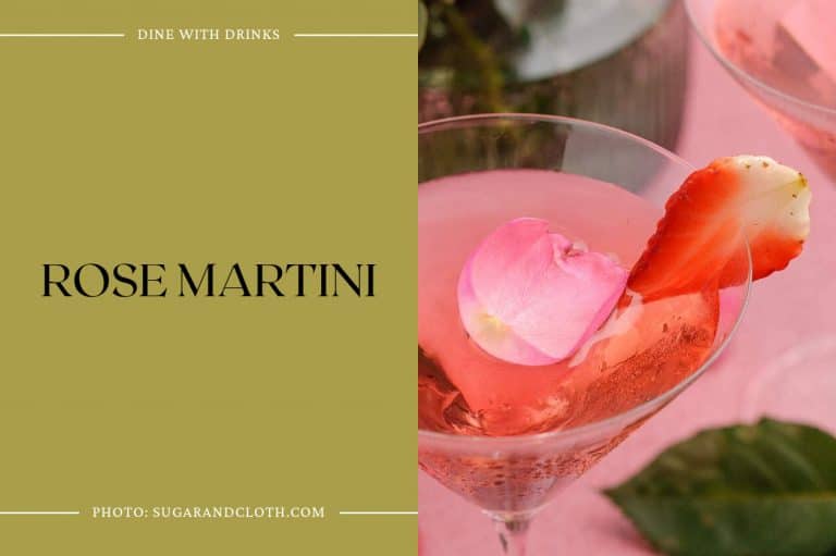 20 Rose Water Cocktails to Sip in Style | DineWithDrinks