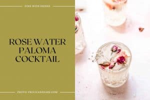 20 Rose Water Cocktails to Sip in Style | DineWithDrinks