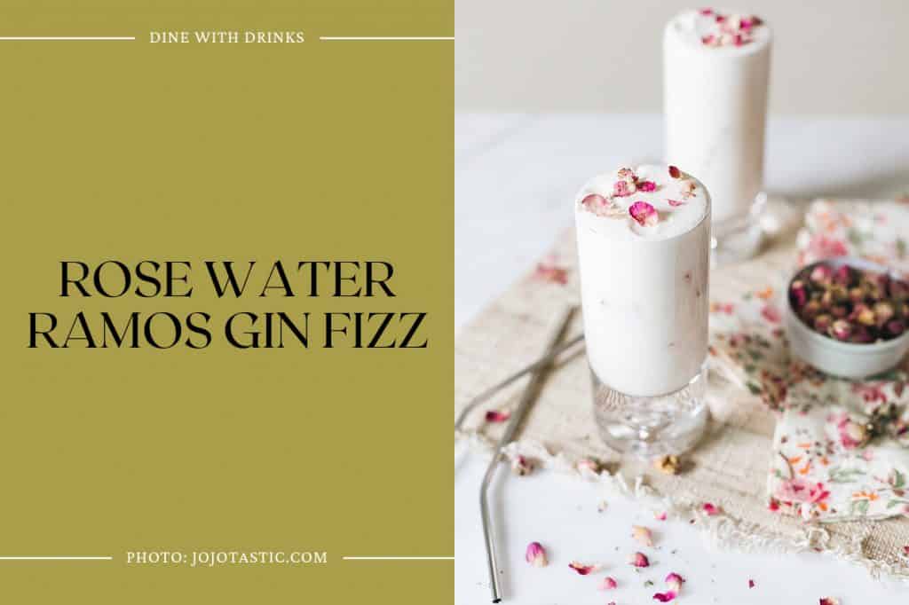 20 Rose Water Cocktails to Sip in Style | DineWithDrinks