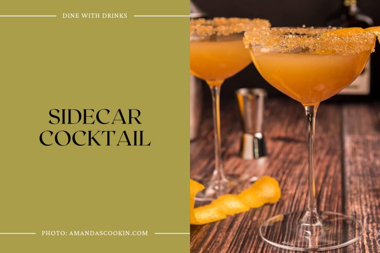 17 Sidecar Cocktails to Drive Your Taste Buds Wild! | DineWithDrinks