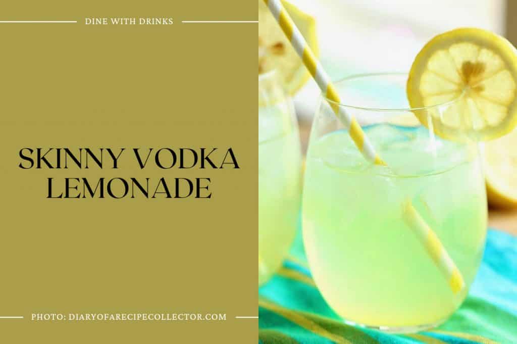 23 Skinny Vodka Cocktails to Shake Up Your Happy Hour! | DineWithDrinks