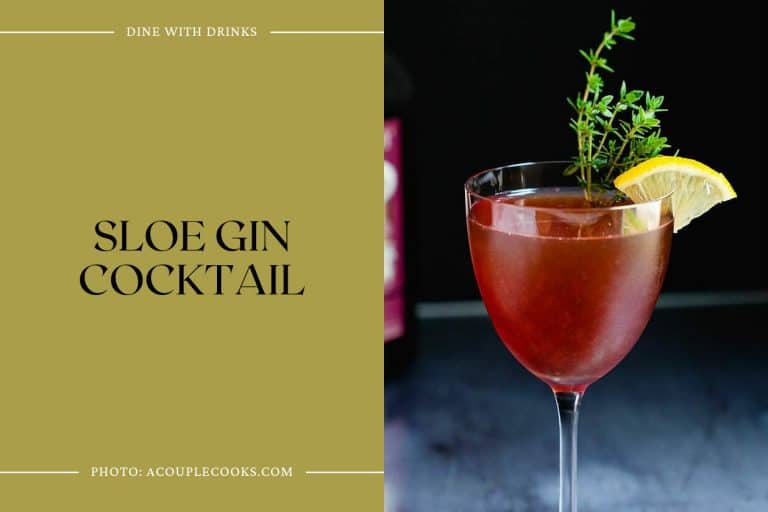 8 Sloe Gin Cocktails to Shake Up Your Summer Nights | DineWithDrinks