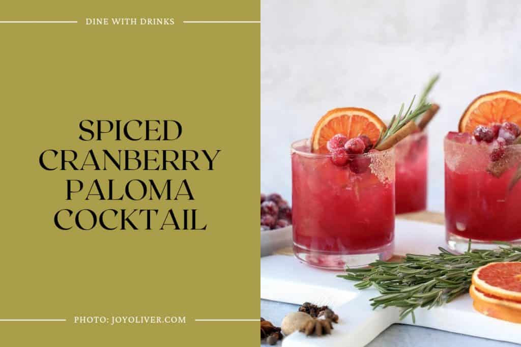 30 Spiced Cranberry Syrup Cocktails to Spice Up Your Holiday ...
