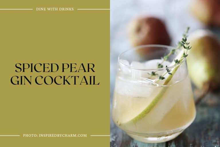 34 Pear Cocktails to Shake Up Your Tastebuds! | DineWithDrinks