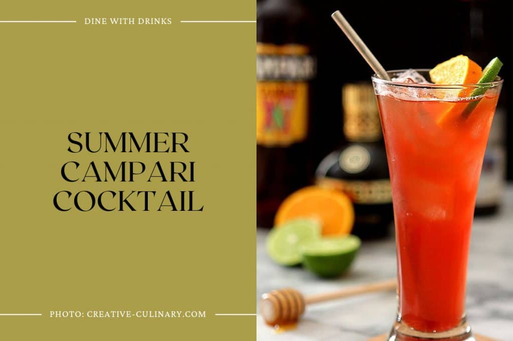 16 Compari Cocktails That Will Make Your Taste Buds Sing! | DineWithDrinks