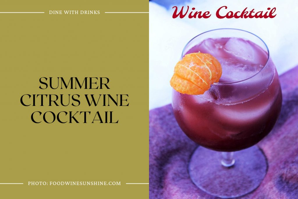 29 Summer Citrus Cocktails to Sip on a Sunny Day! | DineWithDrinks