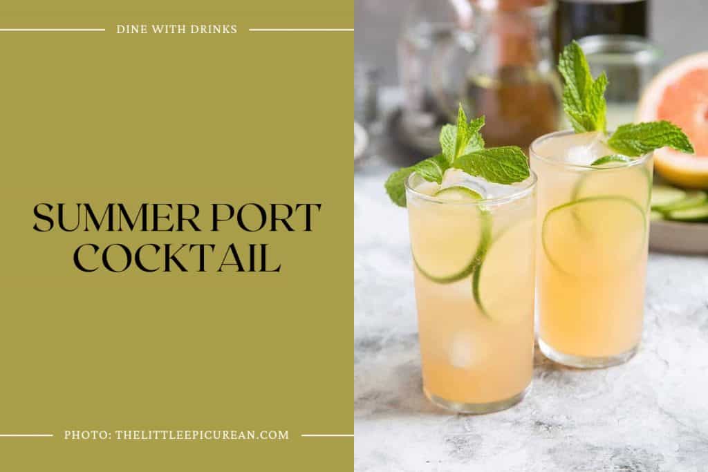 8 White Port Cocktails That Will Transport You to the Beach ...